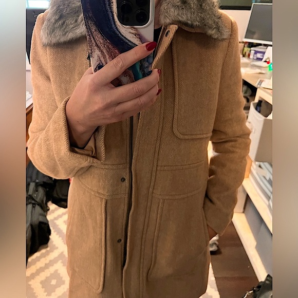 LOFT | Jackets & Coats | Warm Wool Loft Coat | Poshmark